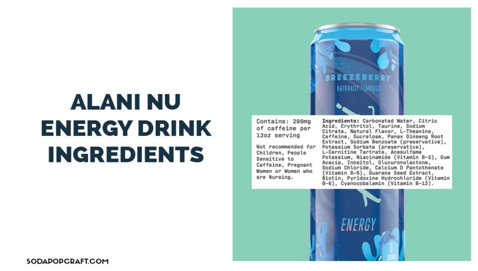 Side Effects Of Alani Nu Energy Drink