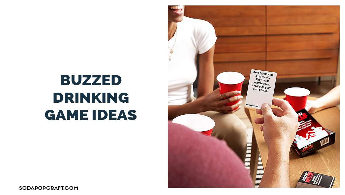 Buzzed Drinking Game Cards