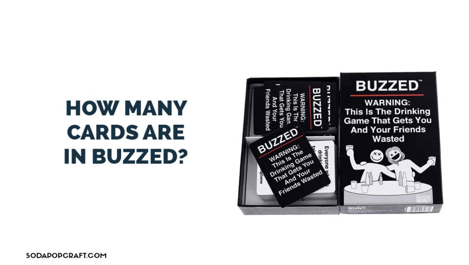 Buzzed Drinking Game Cards